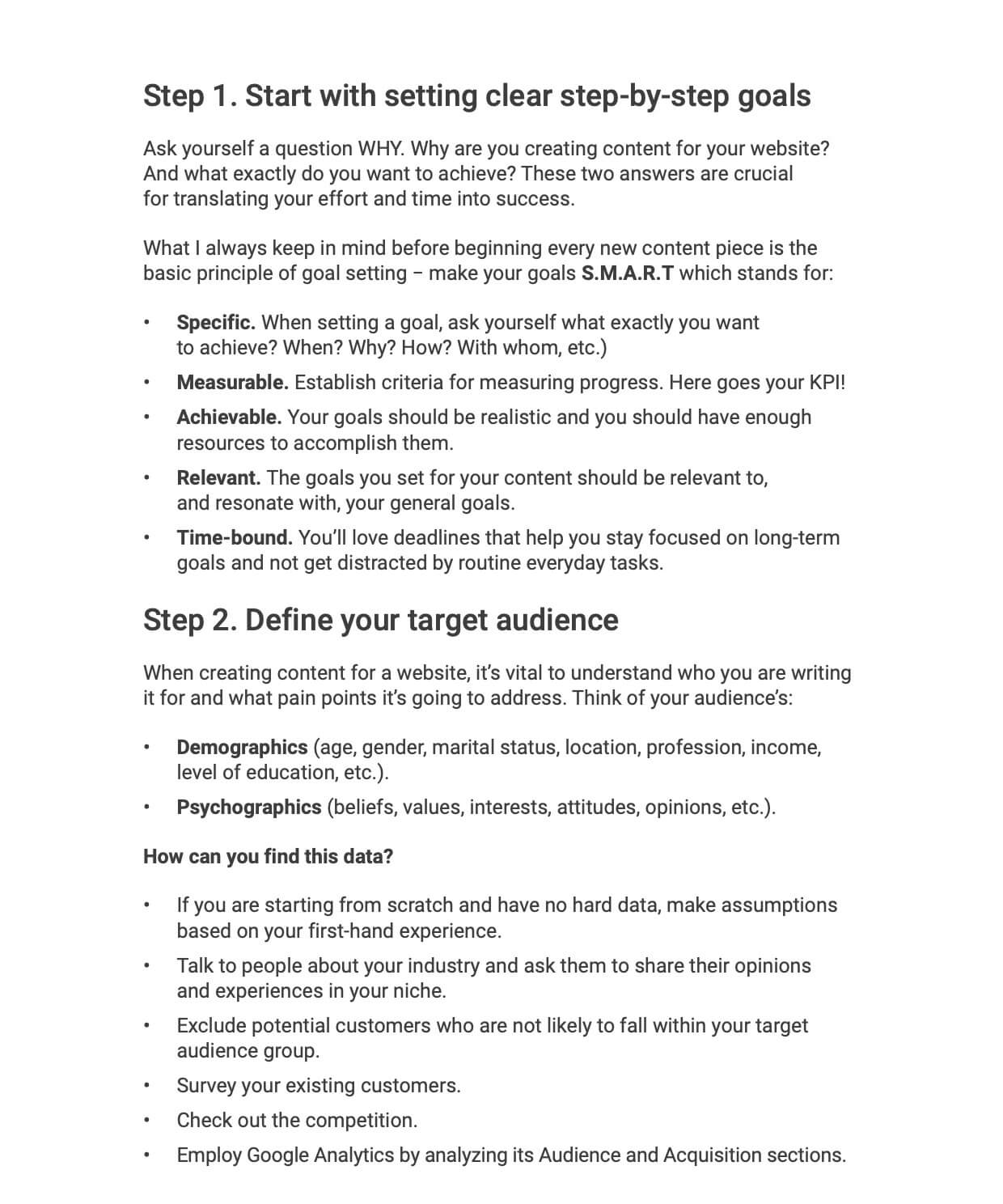 Travelpayouts How To Create Website Content The Step by step Guide